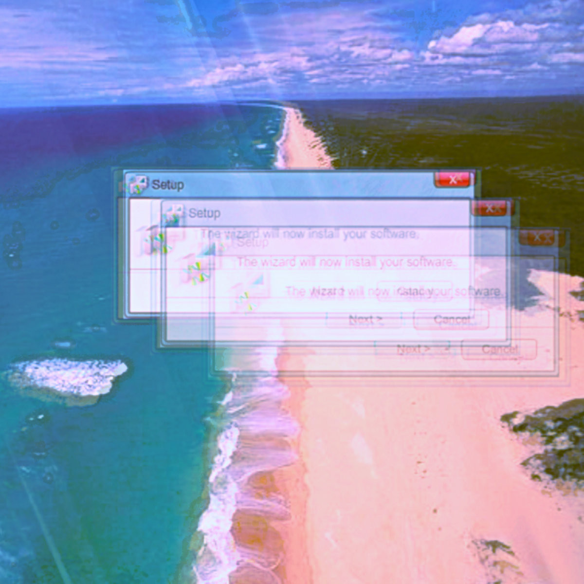 The wizard will now install your software. | Zadøk