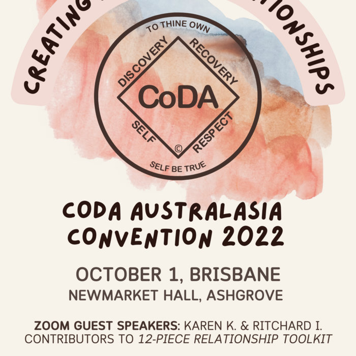 2022 CoDA Australasian Convention | Codependents Anonymous Australasia ...