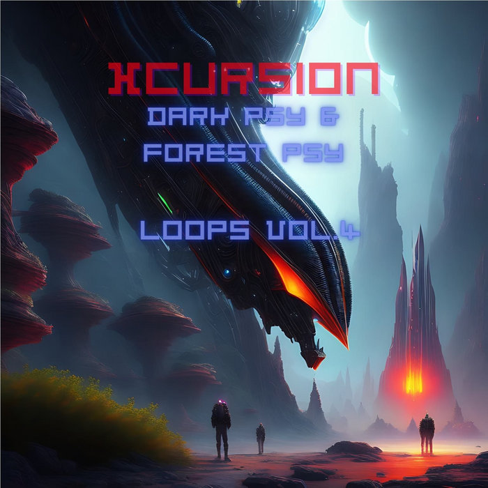Darkpsy & Forest Psytrance Loop Kit vol.4 | xcursion psytrance