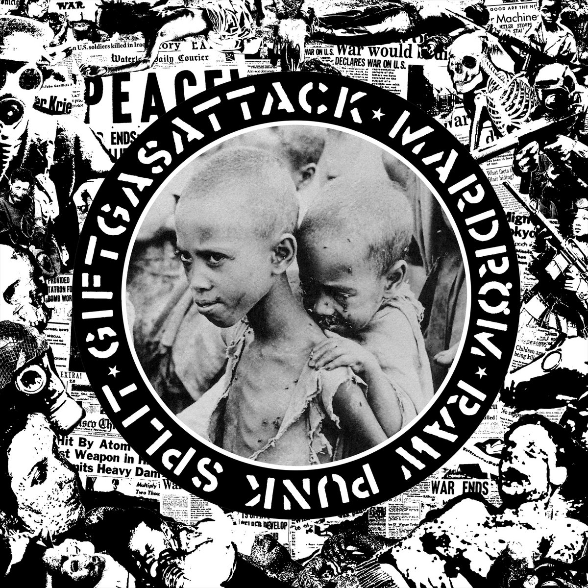 Raw Punk Split | Giftgasattack/Mardröm | D-takt & Råpunk