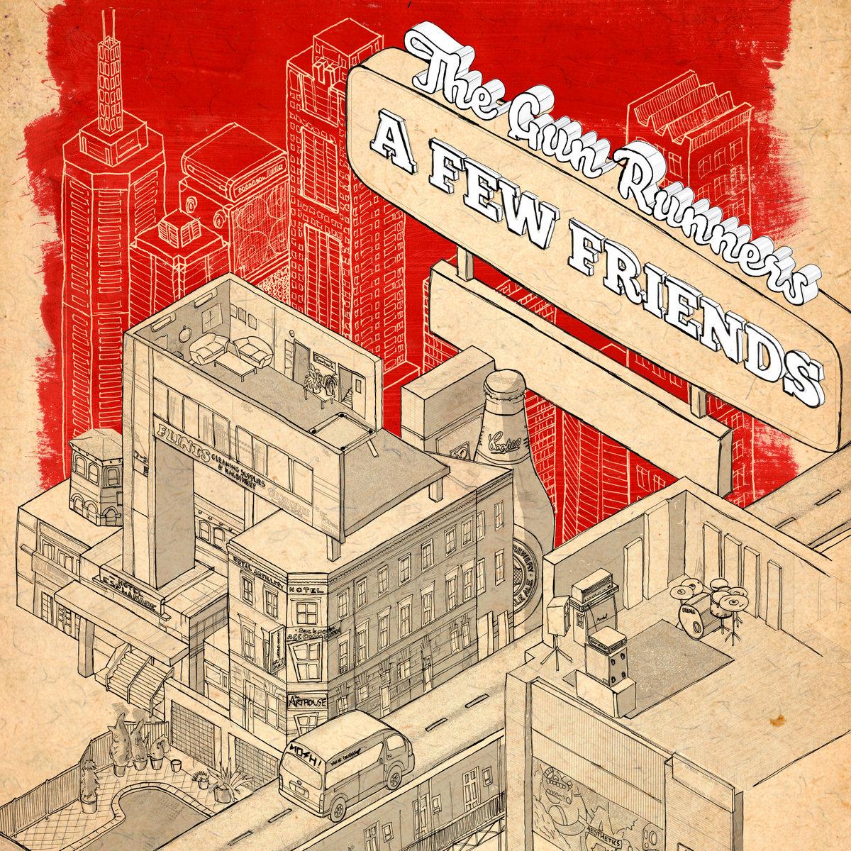 A Few Friends | The Gun Runners