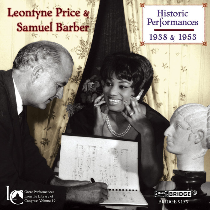 Leontyne Price and Samuel Barber: Historic Performances | Leontyne ...