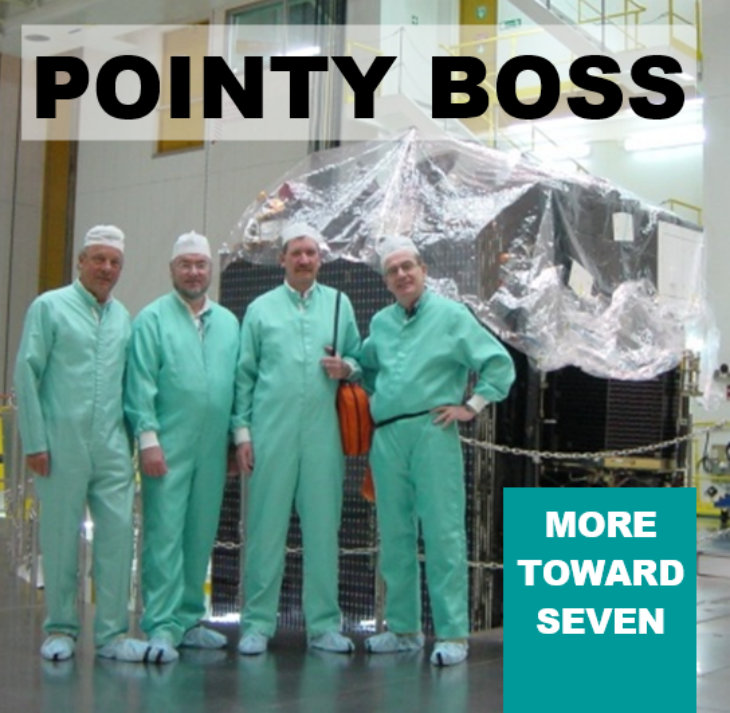More towards seven | Pointy Boss
