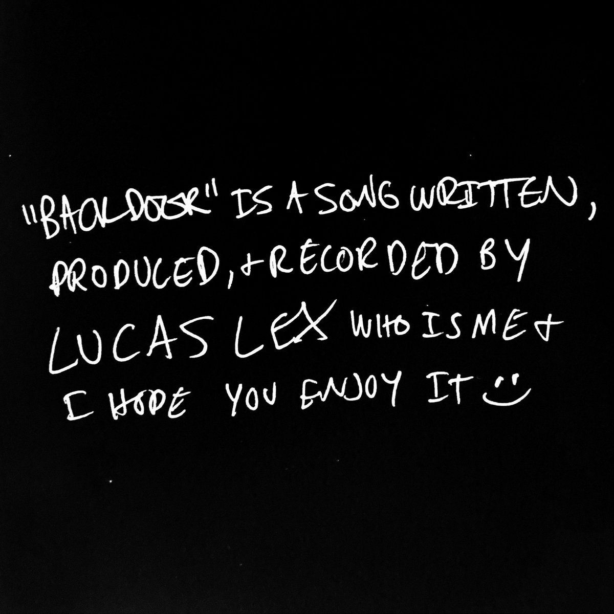 BACKDOOR | LUCAS LEX