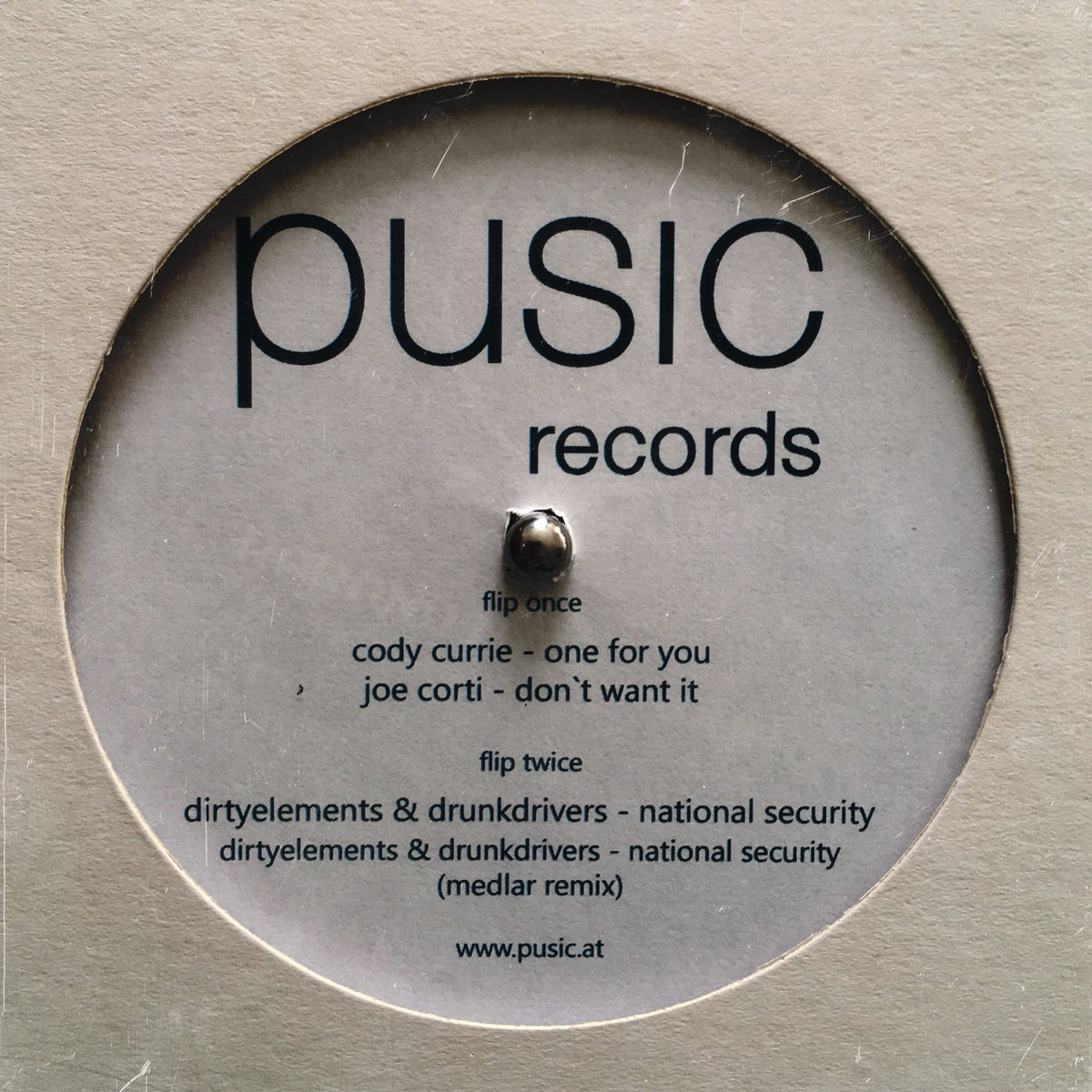 joe corti - don`t want it | joe corti | pusic records