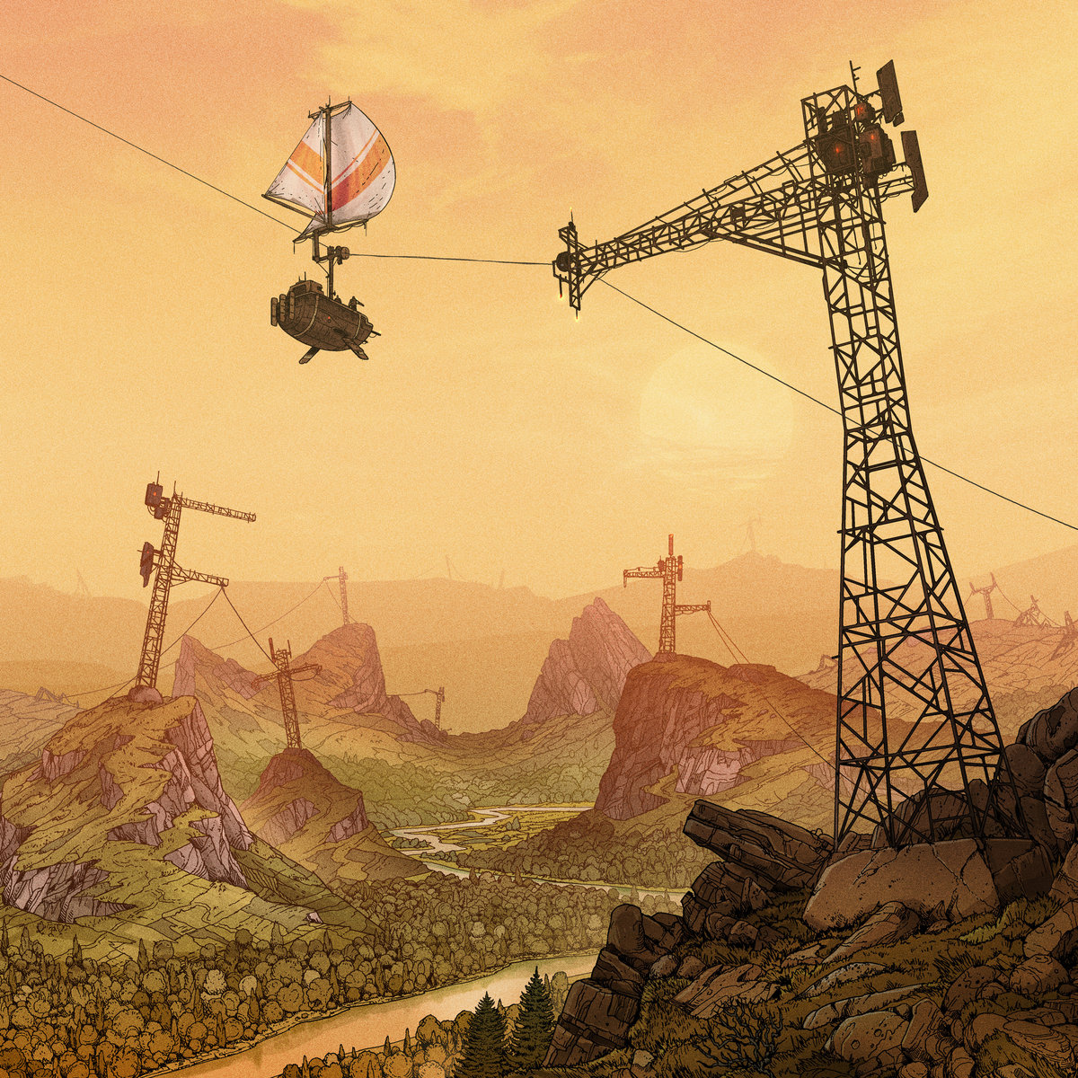 Oversail | Ochre