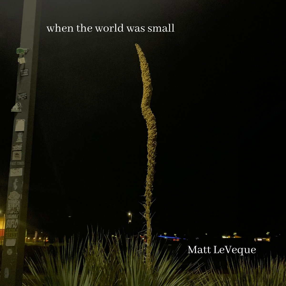 when the world was small | Matt LeVeque