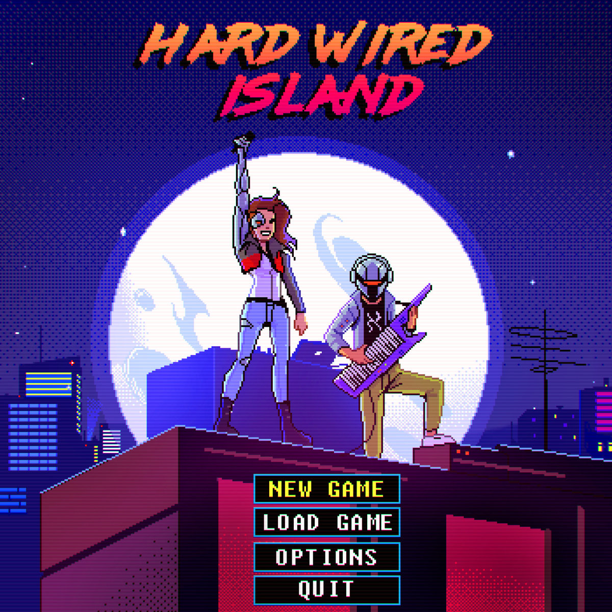 Hard Wired Island OST | neon shudder