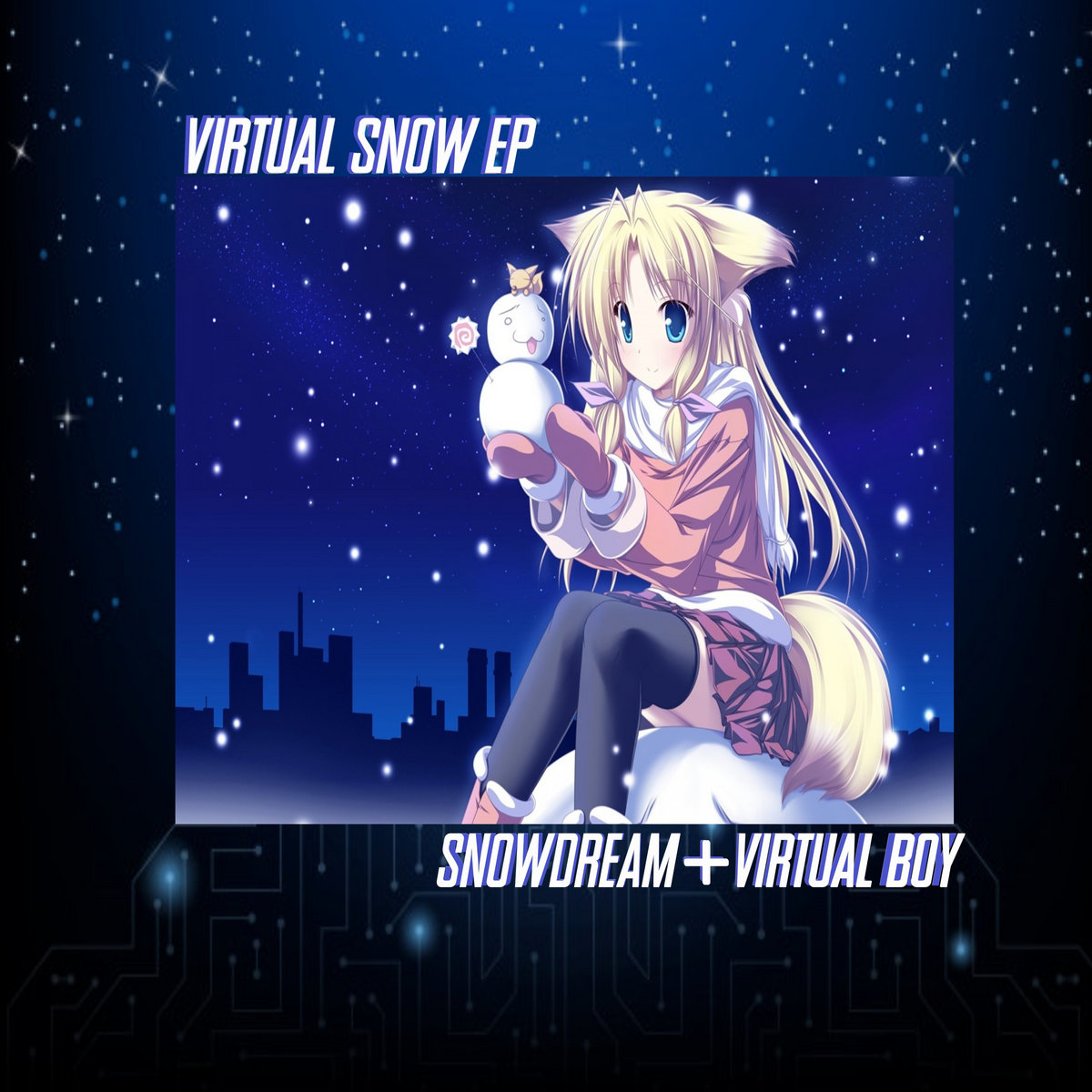 Virtual Snow EP | v i r t u a l _ b o y & Snowdream | Sunset Grid