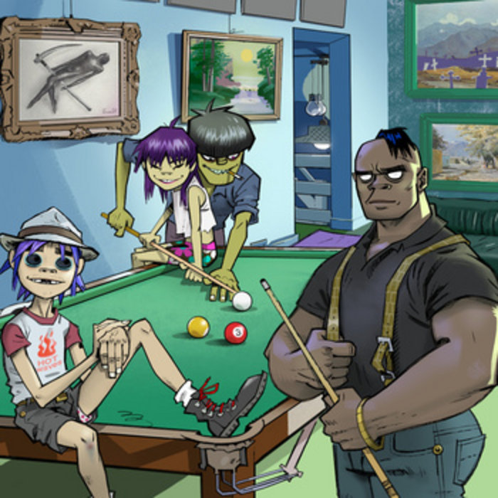Gorillaz featuring MF Doom November Has Come Van Ark Remix Van Ark