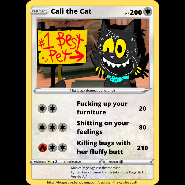 Cali the Cat (Cats on Parade) | AJB