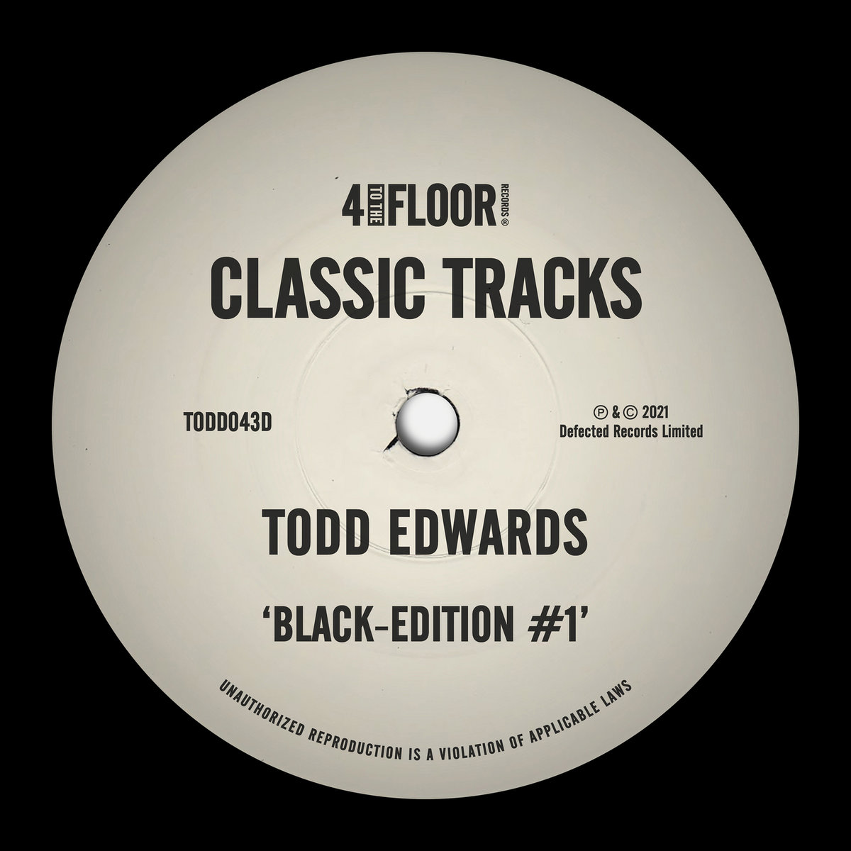 Black-Edition #1 | Todd Edwards | 4 To The Floor