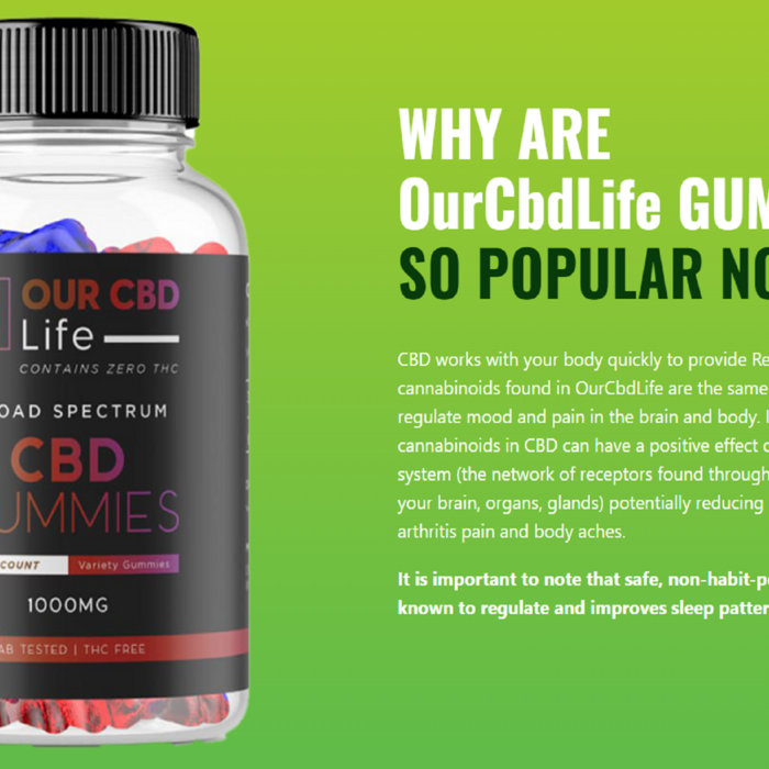 Embrace Wellness: Our Life CBD Gummies | Our Life CBD