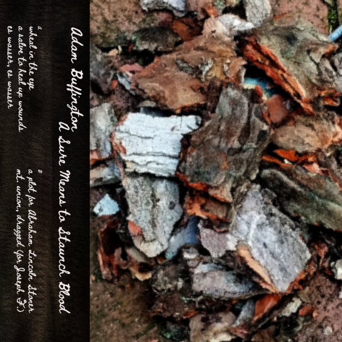 A Sure Means to Staunch Blood | Adam Buffington