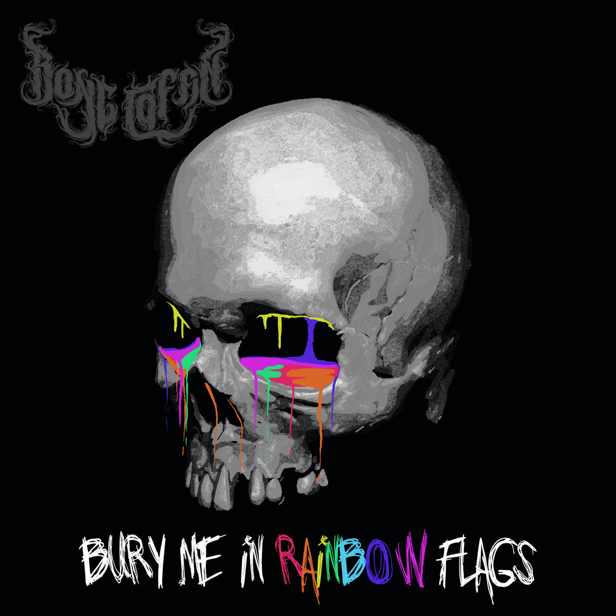 Bury Me in Rainbow Flags | Bong Coffin