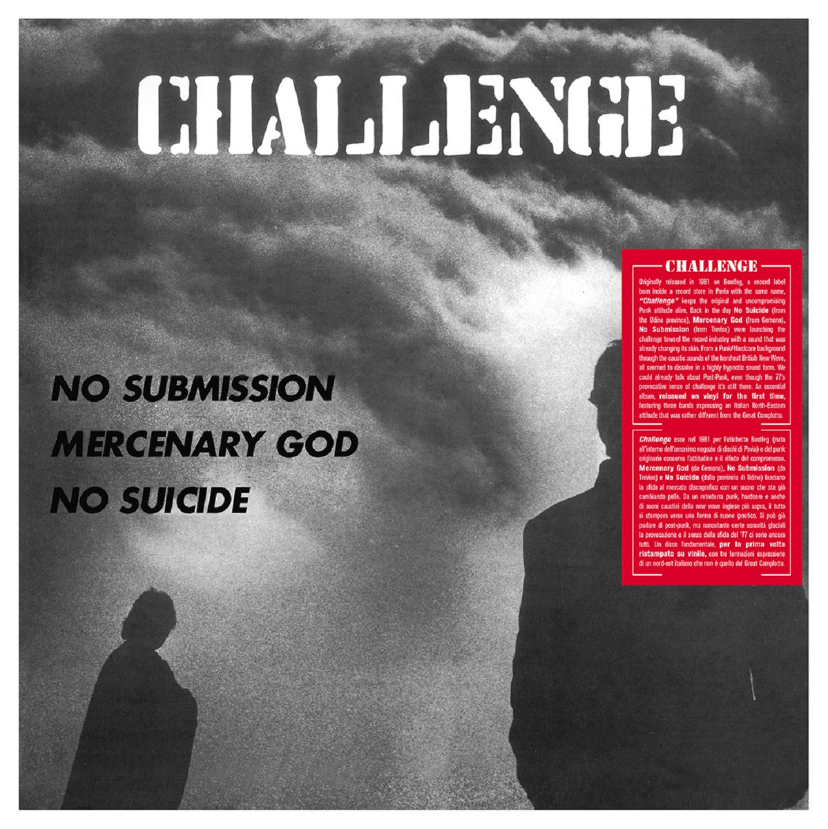 Challenge | NO SUICIDE/ MERCENARY GOD/ NO SUBMISSION | Spittle Records