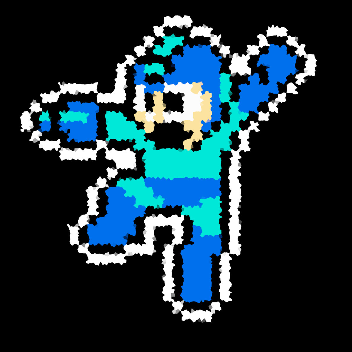 Mega Man 1 cover | sl3DZ_