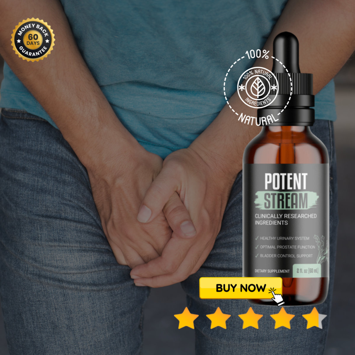 PotentStream【𝐔𝐒𝐀 𝐒𝐀𝐋𝐄】: Helps to Reduces the Size of Your Prostate to ...