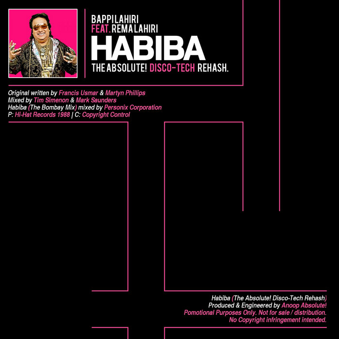 Bappi Lahiri Feat Rema Lahiri - Habiba (The Absolute Disco -Tech Rehash ...