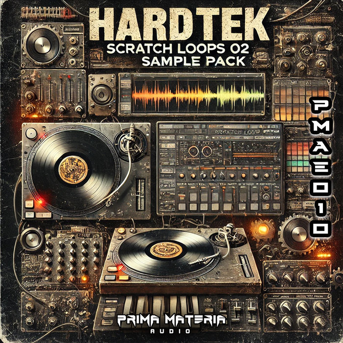 [PMAE010] Hardtek Scratch Loops 02 (Sample Pack) | Exode 33 | Prima Materia Audio