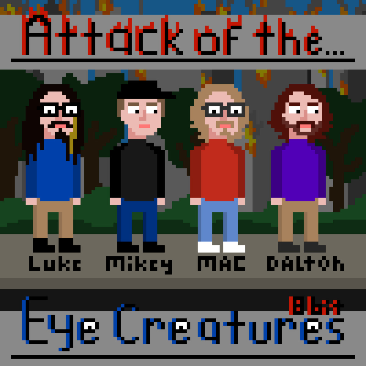 Attack of the... (8-Bit) | Eye Creatures