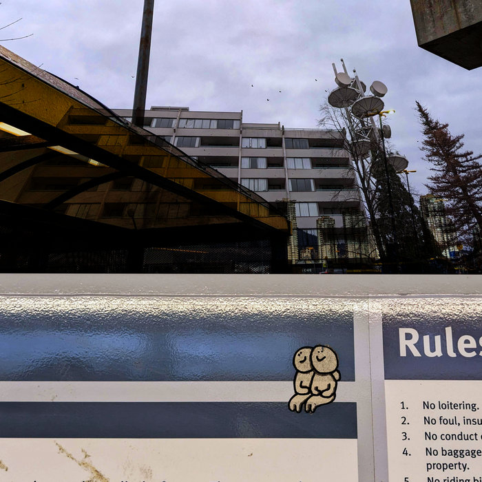 Leftover Graffiti From The Station | Pigeon Scratch