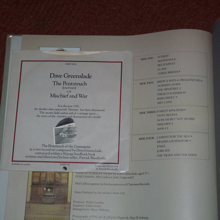 Pentateuch Overture | Dave Greenslade / Patrick Woodroffe | Jim Mortimore