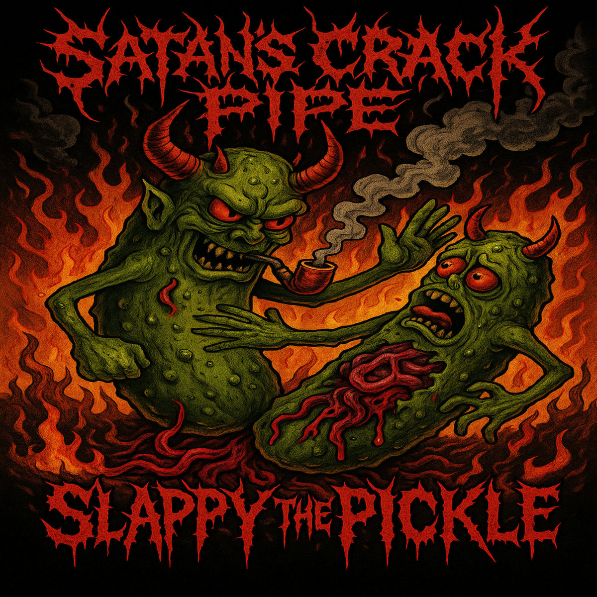 Slappy The Pickle | Satans Crack Pipe