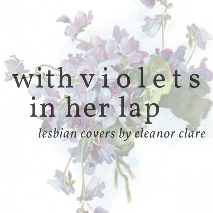 With Violets In Her Lap Eleanor Clare