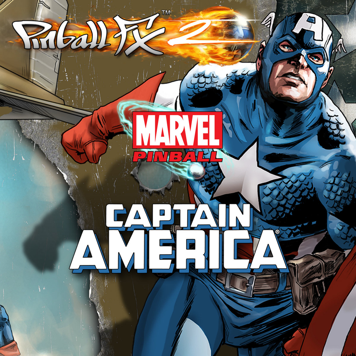 Marvel Pinball: Captain America | Attila Heger | Zen Studios
