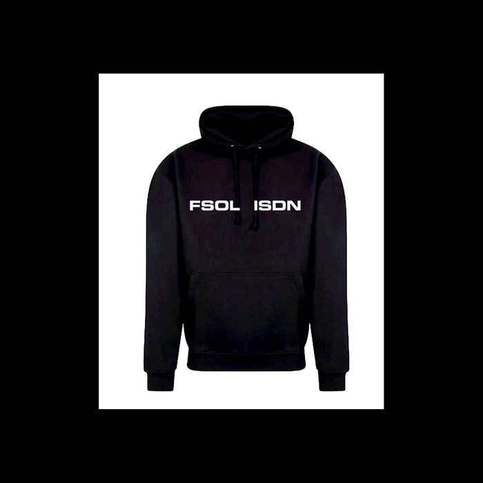 BLACK ISDN HOODIE | THE FUTURE SOUND OF LONDON