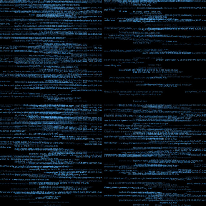 Free Sound Collage | Becky Gelke | Next Year's Snow