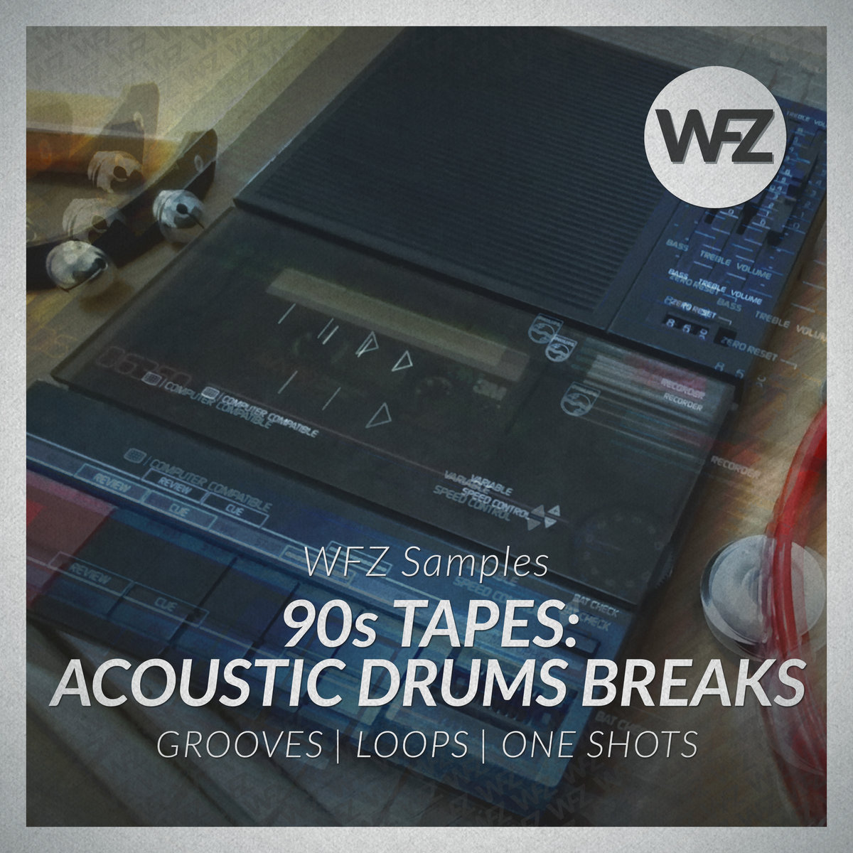 90s Tapes: Acoustic Drums Breaks Samplepack - Grooves + Loops + One ...