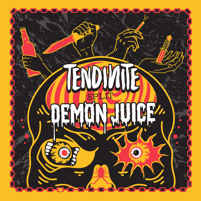 Split | Tendinite / Demon Juice | Poutrage Records