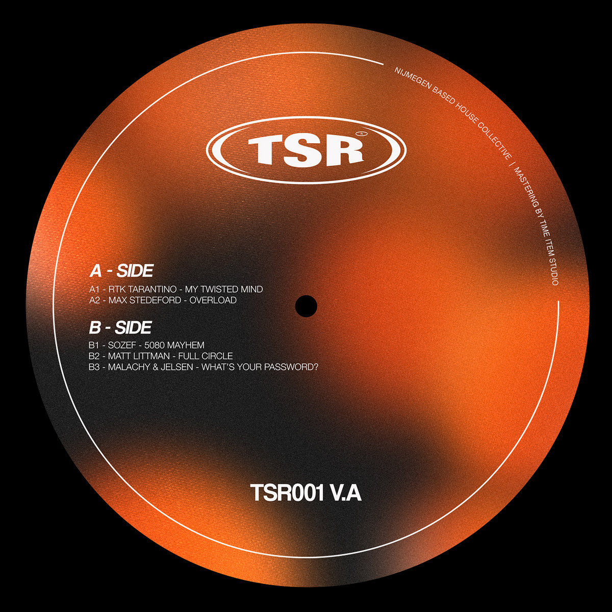 TSR001 V.A. | RTK Tarantino, Max Stedeford, Sozef, Matt Litmann ...