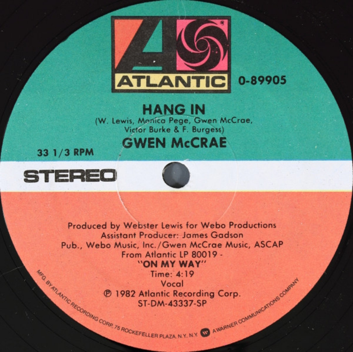 Gwen McCrae – Hang In (Extended Version) | HerrickG