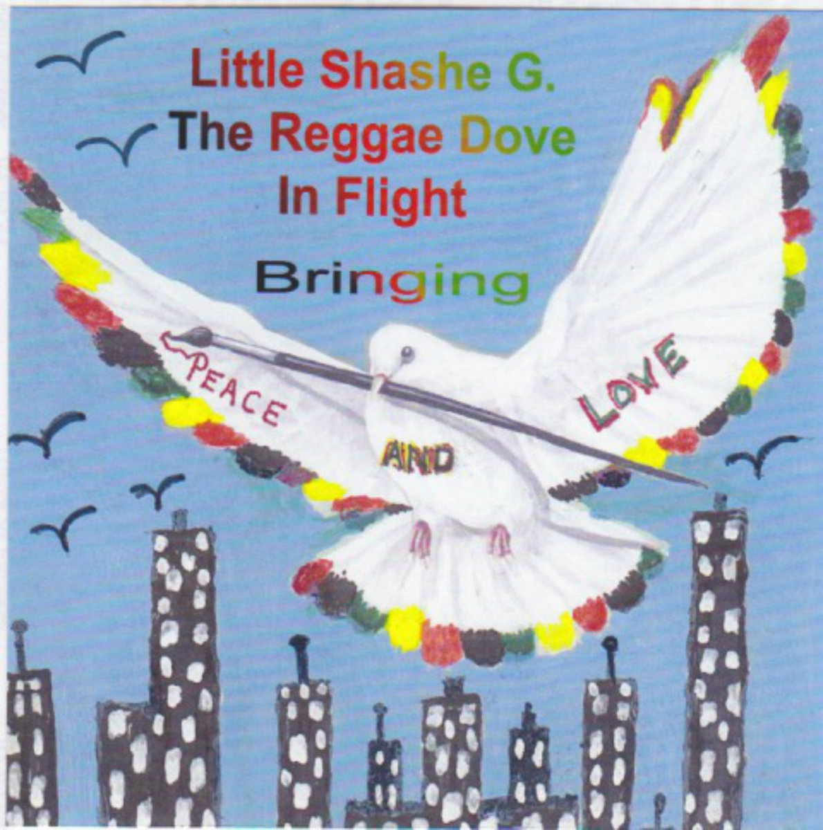 Reggae Dove In Flight Bringing Peace and Love | Little Shashe G - the ...