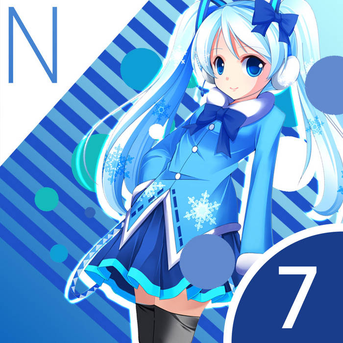 Blue Nightcore Wallpaper