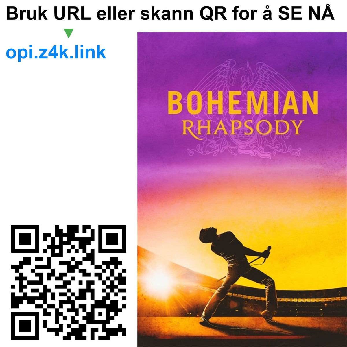 Bohemian Rhapsody | Hvor å se på nettet
