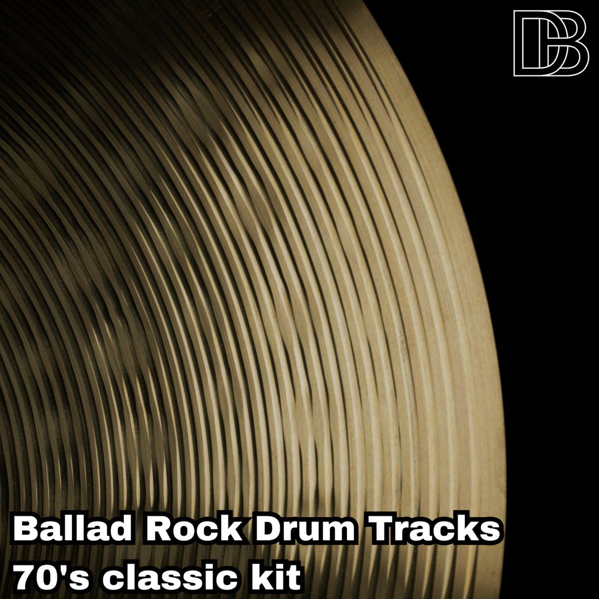 Ballad Rock Drum Tracks - 70's classic kit | Db Drums | DbDrums