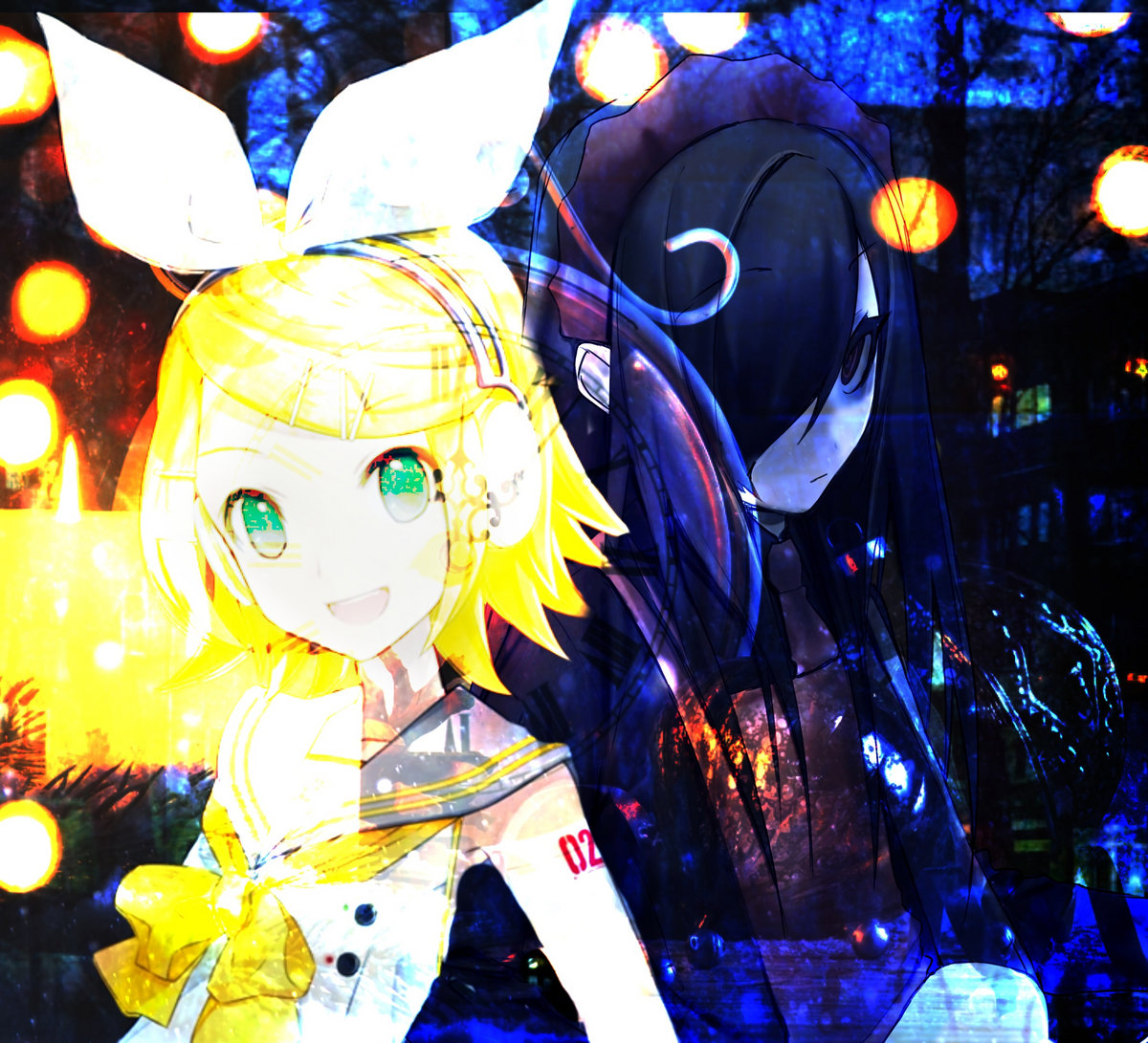 Santa's Housewife Final Waltz Fight feat. Kagamine Rin (New Year 2022 ver.) | Ozoi The Maid x ...