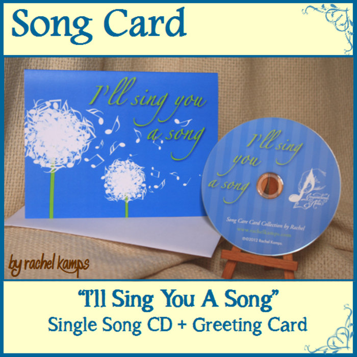 "I'll Sing You A Song" Song Card (CD Single + Greeting Card) -- send ...