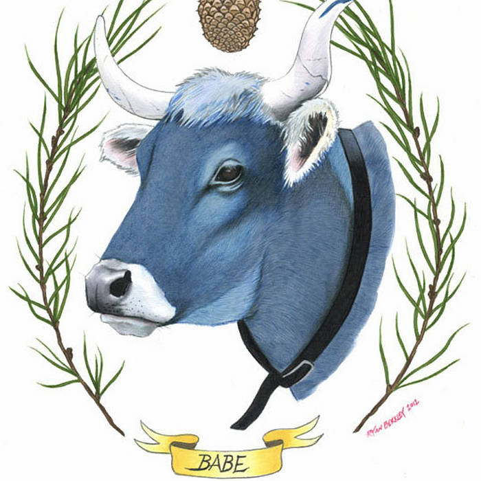 Babe The Blue Ox Illustration