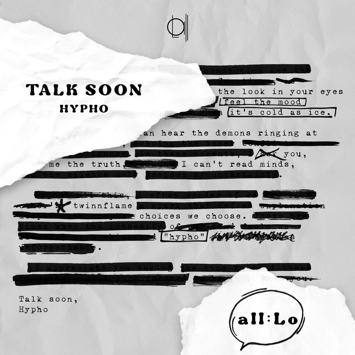 Talk Soon | Hypho | all:Lo