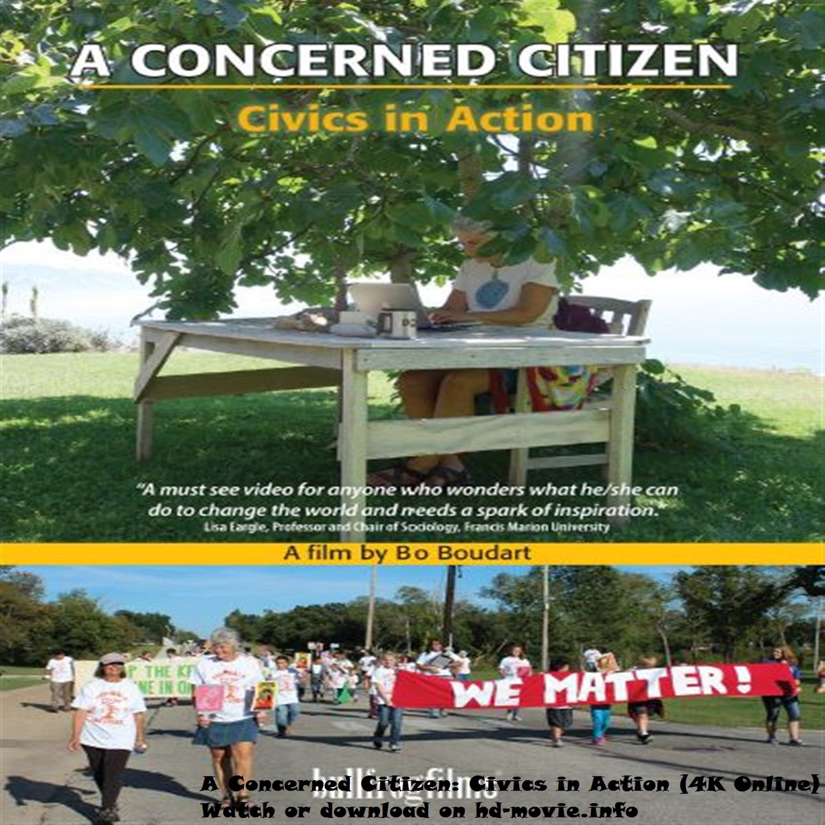 A Concerned Citizen: Civics in Action (4K Online) | cassibore1976