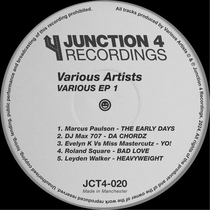 Various Artists - Various EP 1 | Junction 4 Recordings