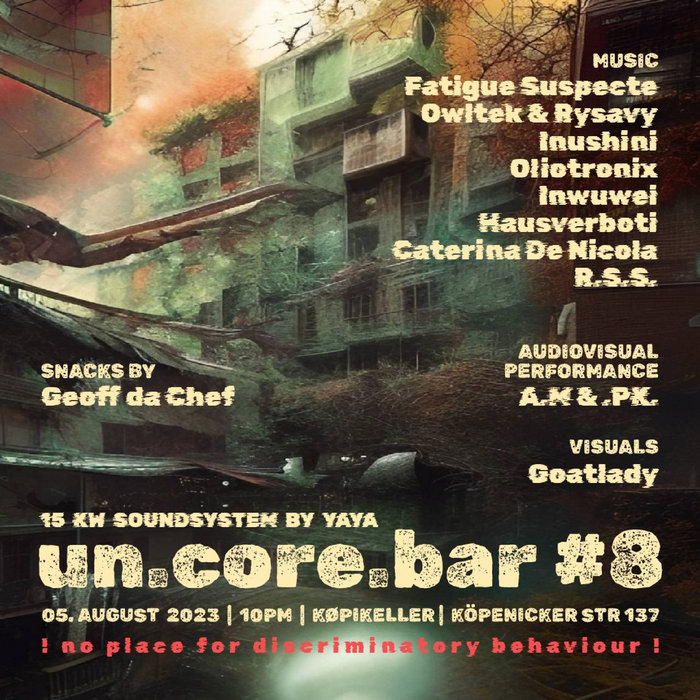 un.core.bar #8 2023-08-05 | un.core.bar