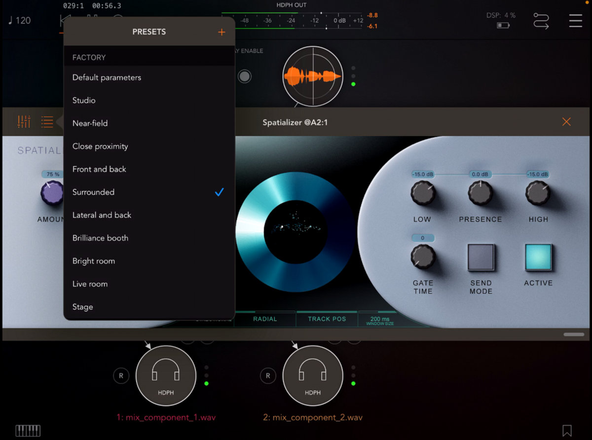 Spatializer audio demos | quantovox