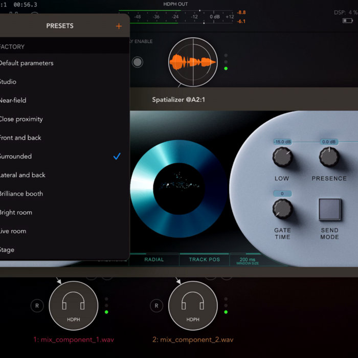 Spatializer audio demos | quantovox