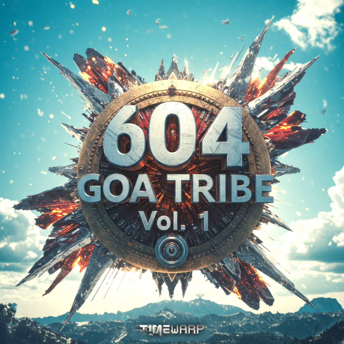 604 GOA Tribe, Vol. 1 (timewarp274) and 2CD! | DoctorSpook, Goa Doc, Psyahuasca | Timewarp Records